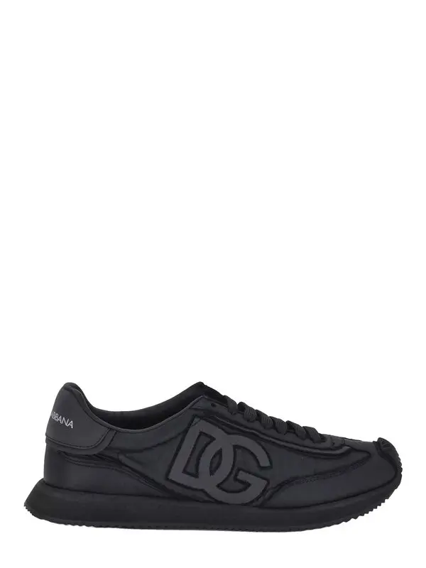 Dolce & Gabbana Leather Sneakers - Black