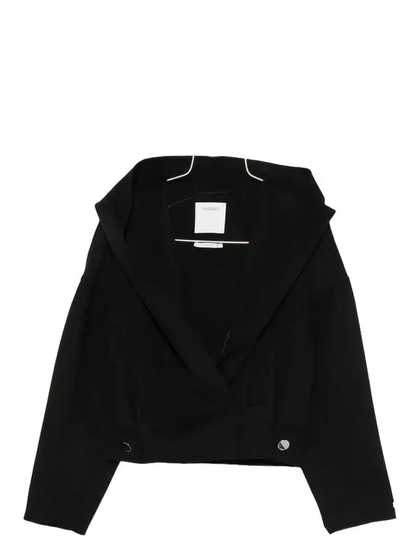 Sportmax Jackets Oversized Jackets - Black