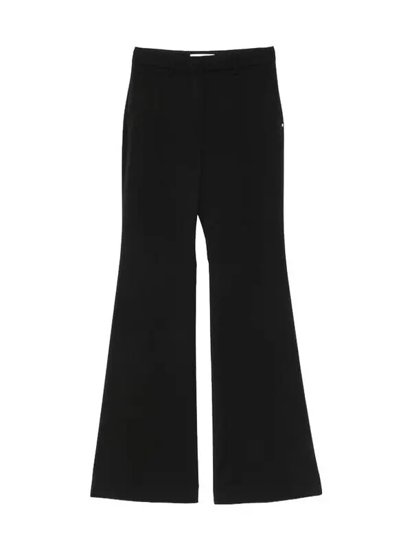 Sportmax Flared Trousers - Black