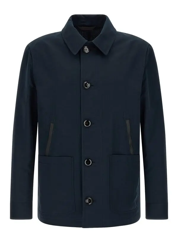 Brioni Desert' Jacket - Blue