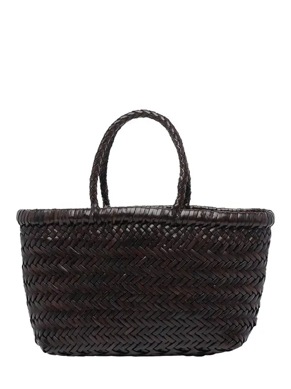 Dragon Diffusion Mini Flat Gora Handbag - Brown