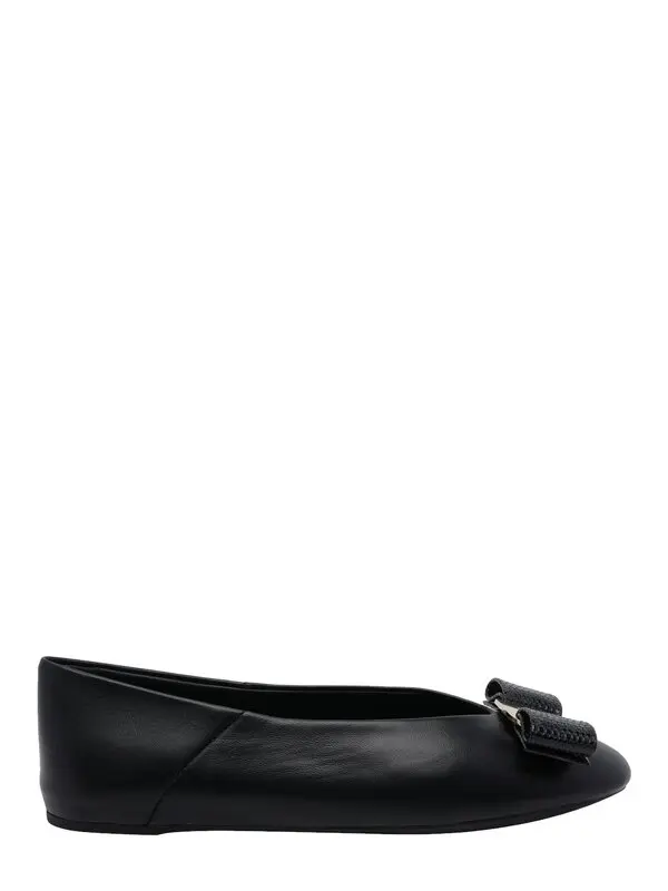 FERRAGAMO Vara Bow Ballets - Black