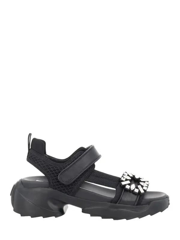 ROGER VIVIER Sandalo Viv On The Run - Black