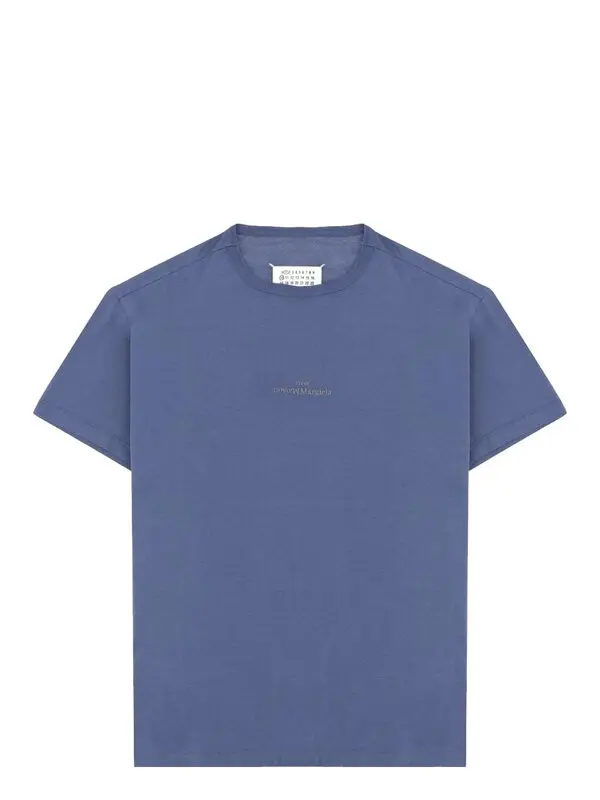 MAISON MARGIELA T-shirt In Cotone - Blue