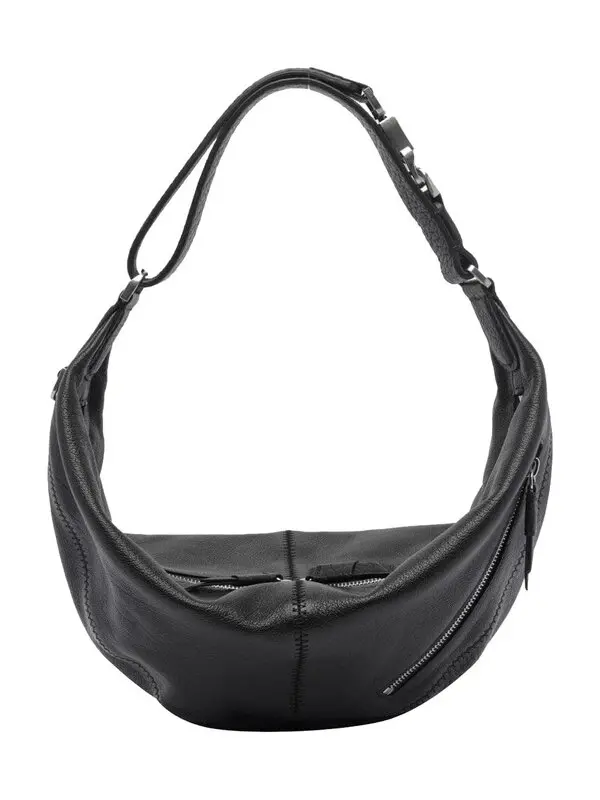 LEMAIRE Mini Quiver Clip Bag - Brown