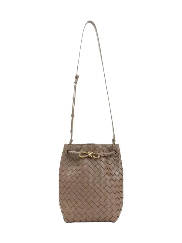 Bottega Veneta Andiamo Bucket Bag - Brown