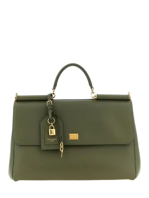 Dolce & Gabbana My Sicily Maxi Handbag - Green