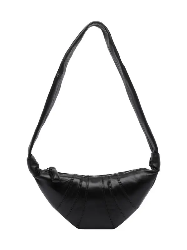 LEMAIRE Small Croissant Crossbody Bag - Brown