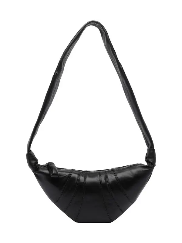 LEMAIRE Small Croissant Crossbody Bag - Brown