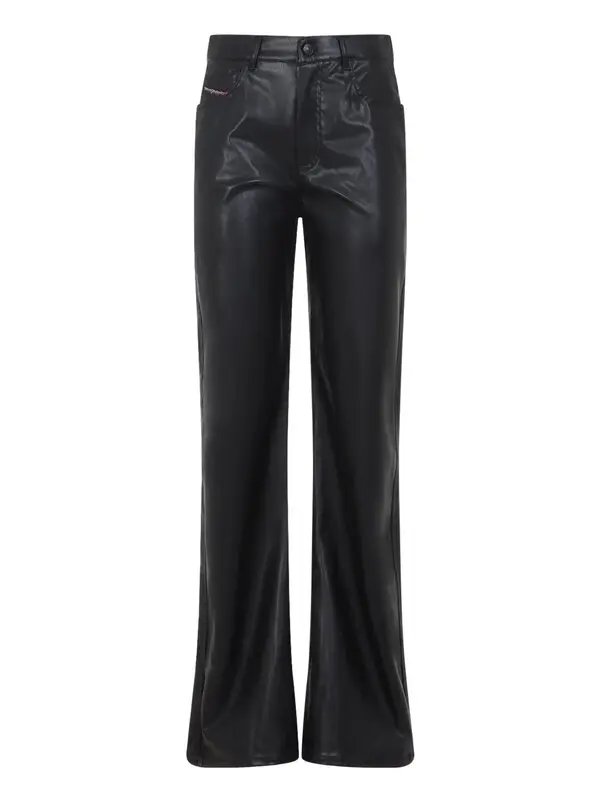 DIESEL® P-lain Eco Leather Pants - Black