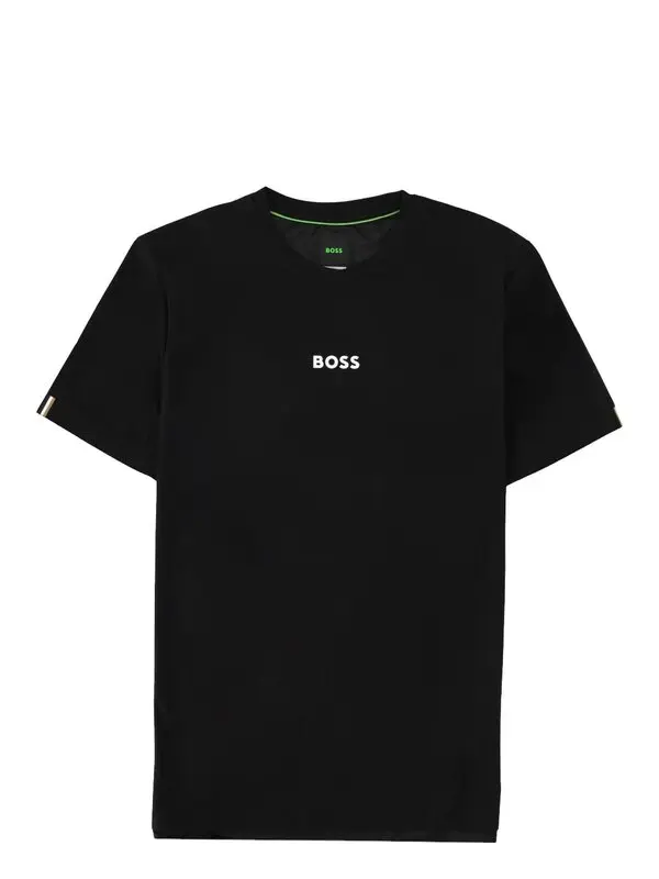 BOSS T-shirt Con Logo - Black