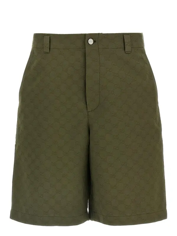 Gucci Bermuda Gg - Green