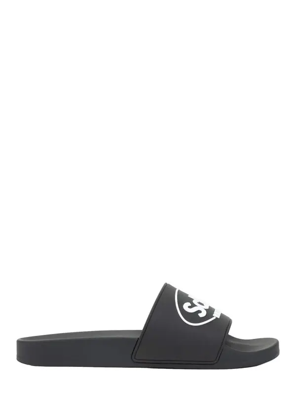 Balenciaga Pool Slide Slipper - Black