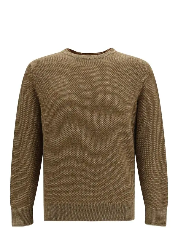 Loro Piana Varallo Crew Neck Sweater - Brown