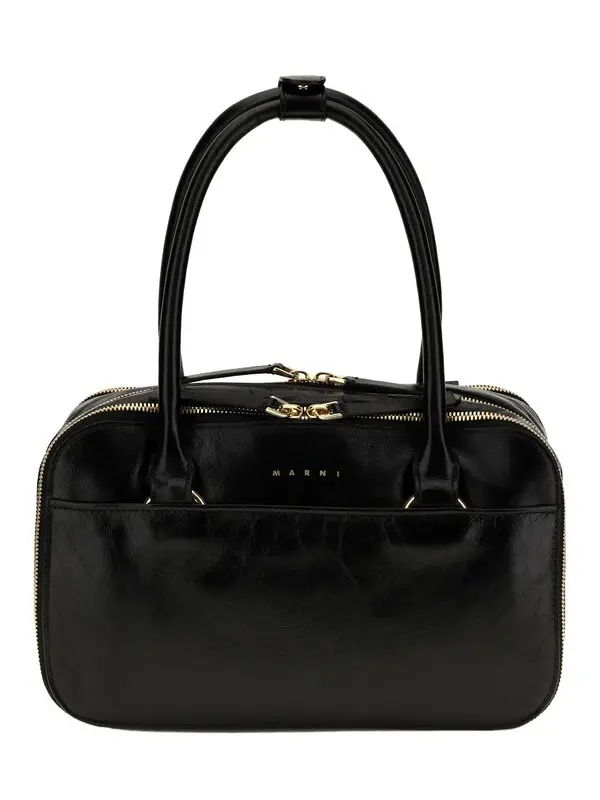 Marni Boxyne Handbag - Black
