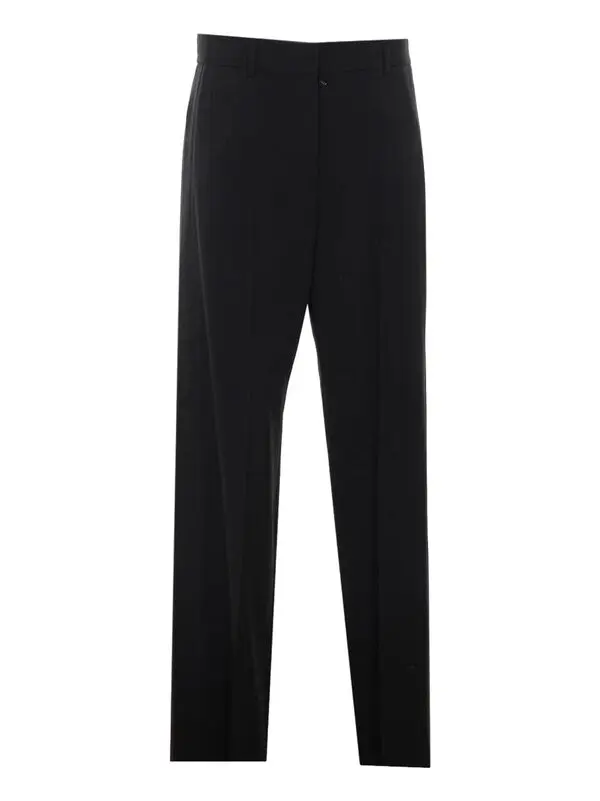 Loewe Mini Logo Wool Pants - Black