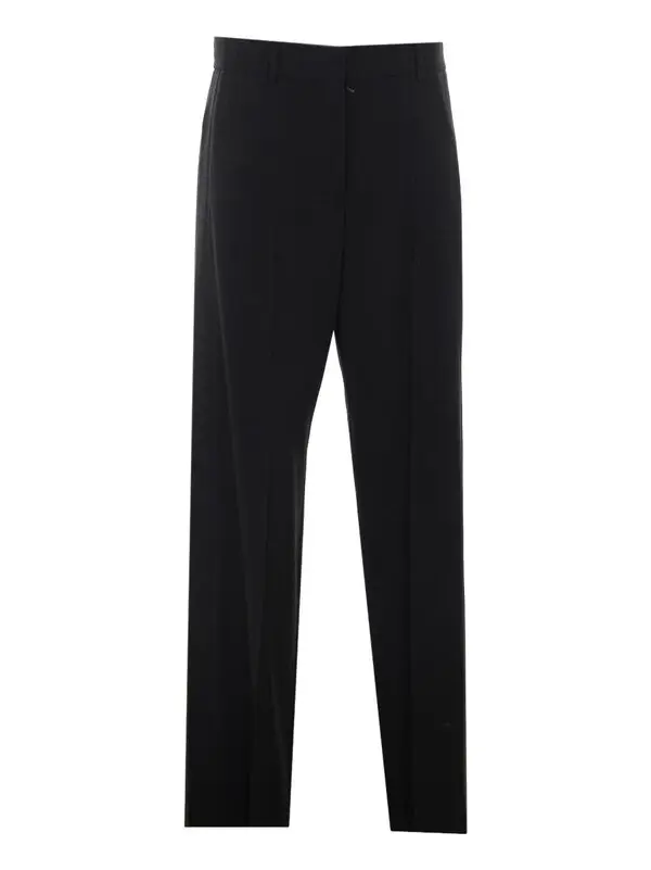 Loewe Mini Logo Wool Pants - Black