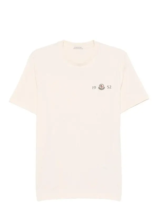 Moncler Neutrals T-shirts & Vests T-shirts - Cream