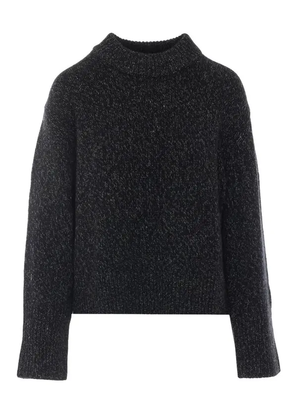 LISA YANG Tarie Sparkle Sweater - Gray