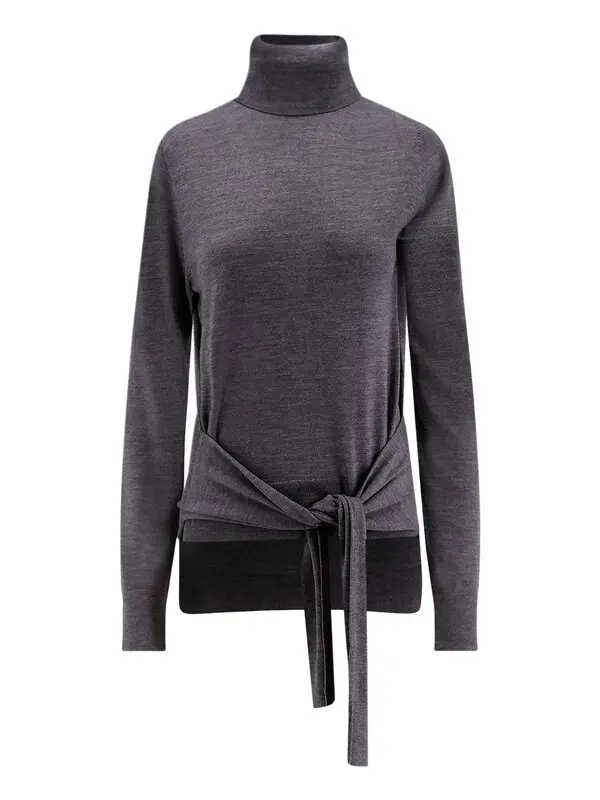 TOTEME Wool And Silk Turtleneck - Multicolor
