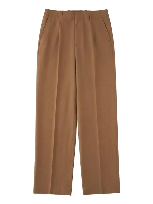 Our Legacy Pantalone Sartoriale Con Pieghe - Brown