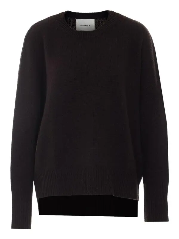 LISA YANG Mila Cashmere Sweater - Black