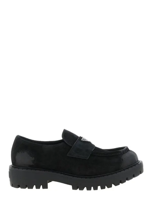 Prada Leather Loafers - Multicolor