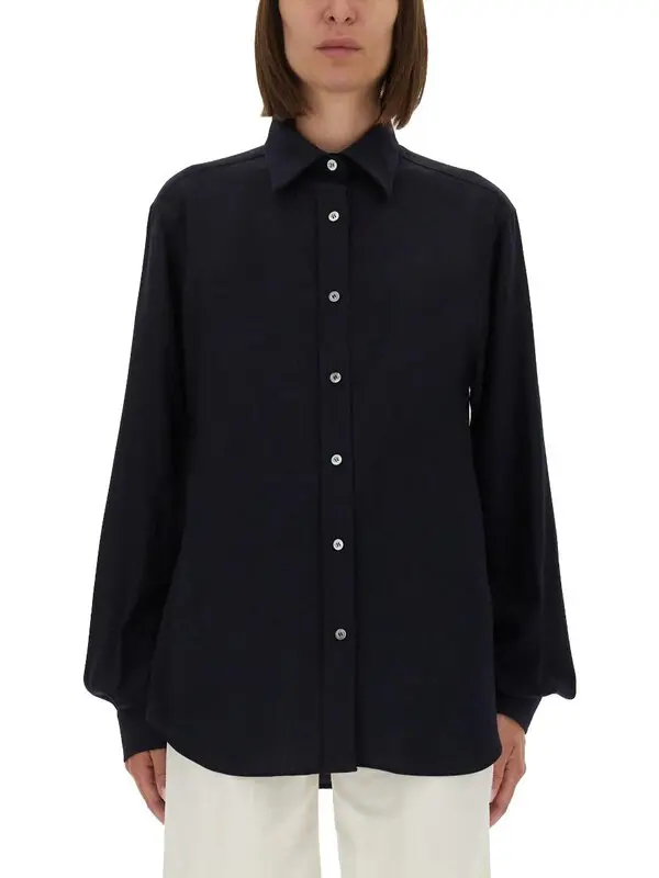 Moschino Wool Shirt - Blue
