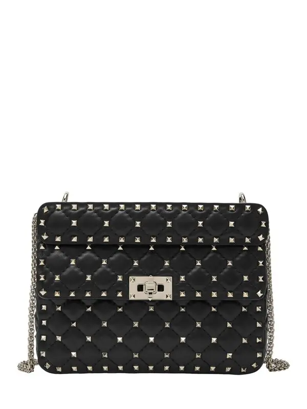 Valentino Garavani Rockstud Spike Bag - Black