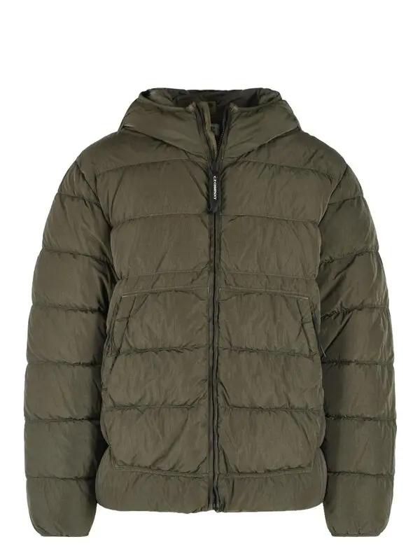 C.P. COMPANY Goggle Down Jacket - Multicolor