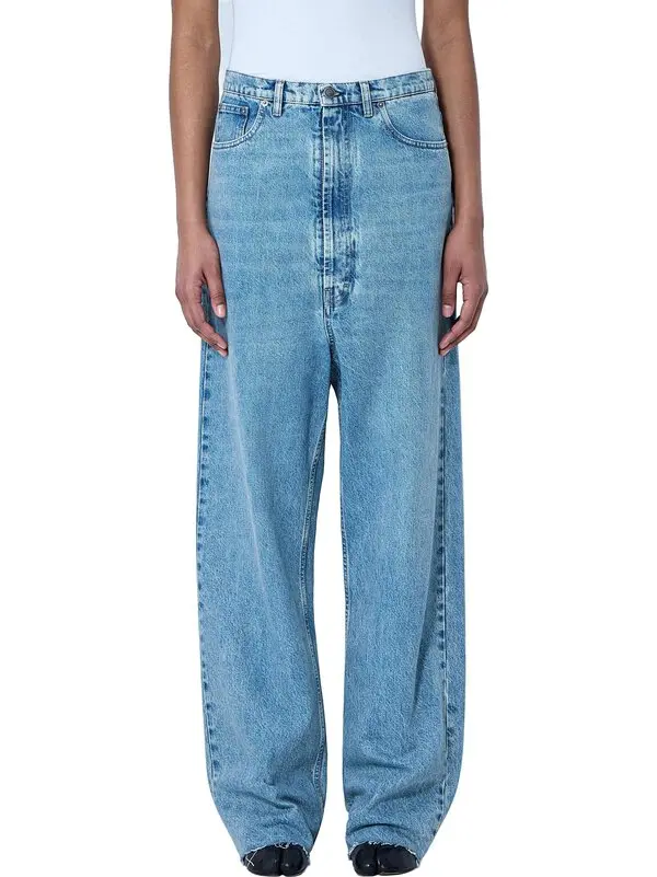 MAISON MARGIELA Wide-leg Denim Trousers - Blue
