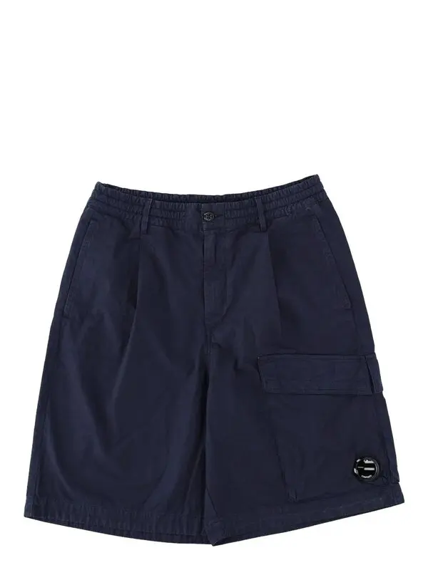C.P. COMPANY Cotton Cargo Shorts - Blue