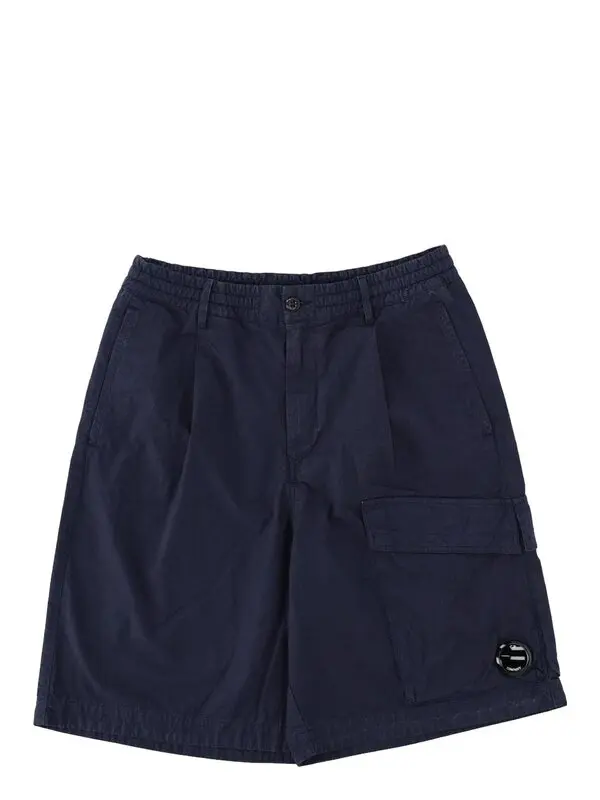 C.P. COMPANY Cotton Cargo Shorts - Blue