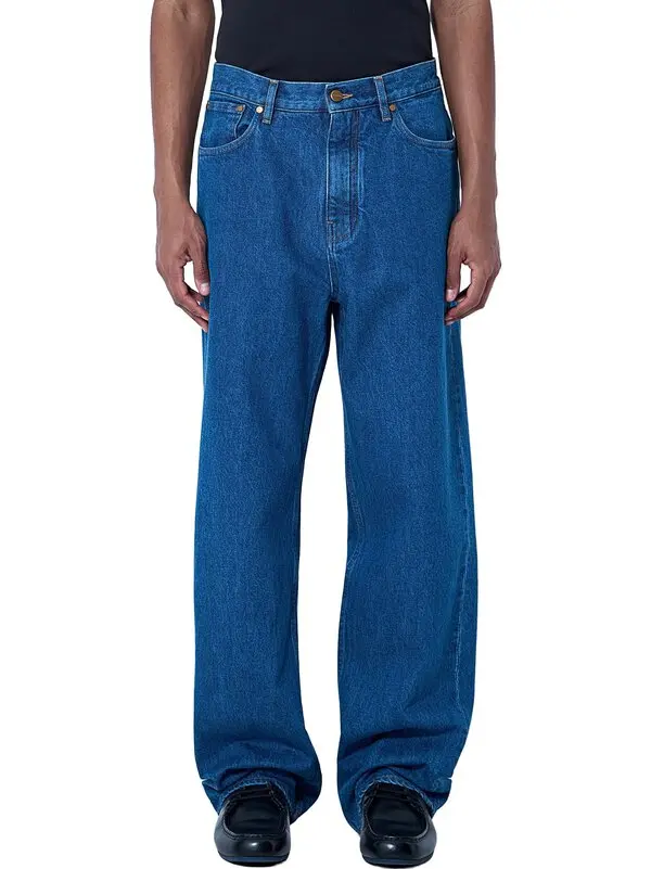 JIL SANDER Wide-leg Denim Jeans - Blue