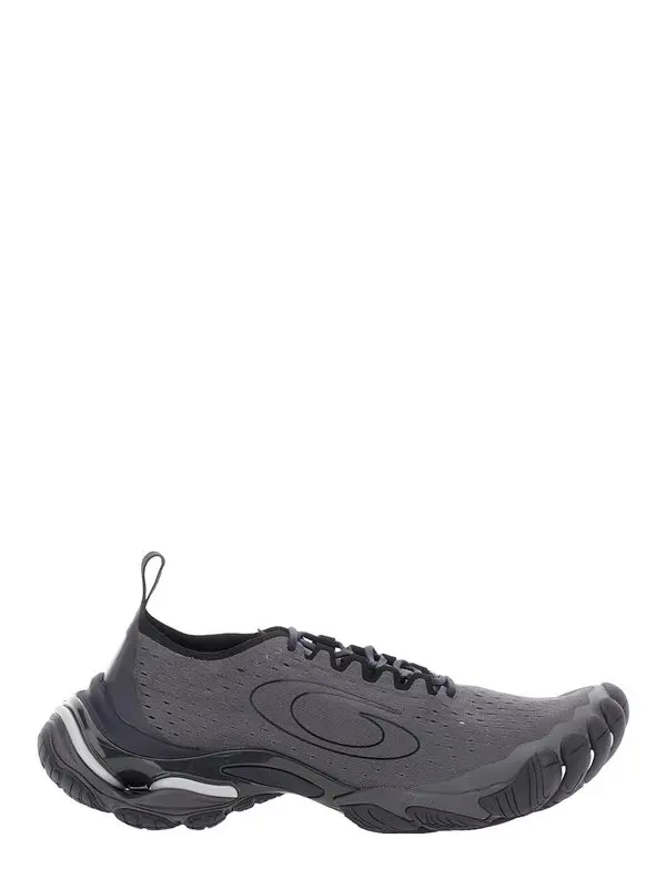 Balenciaga Anatomic Runner' Black Sneaker With Anatomical Five-toe Shape In Tech Fabric - Multicolor