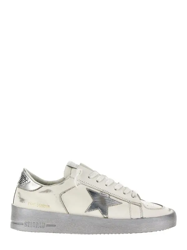 GOLDEN GOOSE Stardan' Sneakers - Silver