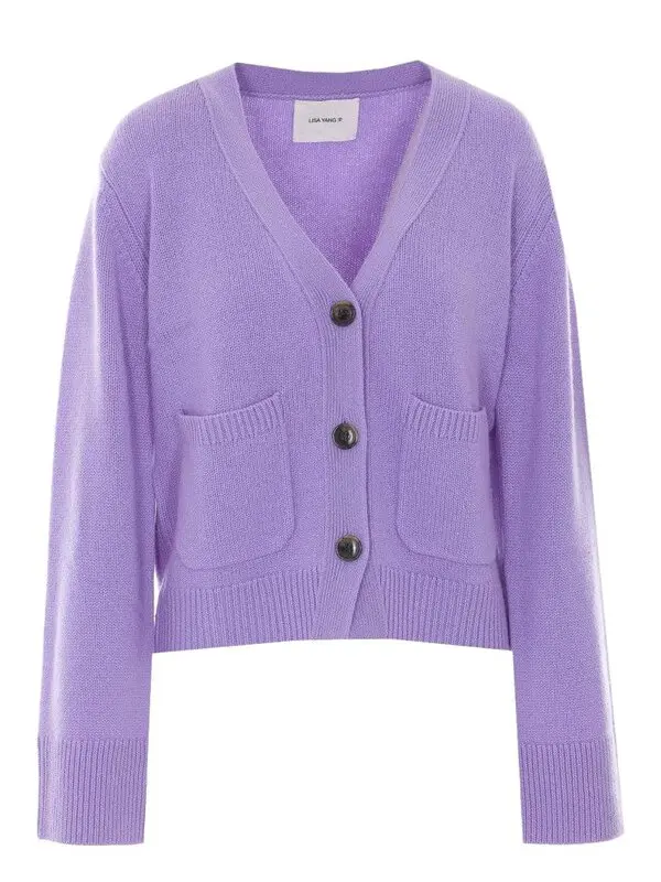 LISA YANG Danni Cardigan - Purple