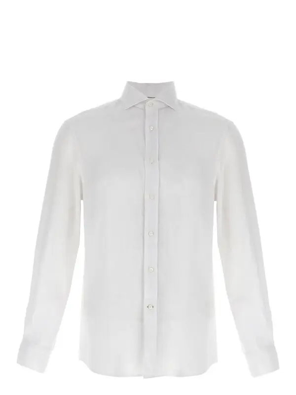 Brunello Cucinelli Linen Shirt - White