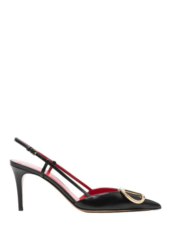 Valentino Garavani Vlogo Signature Leather Pumps - Multicolor