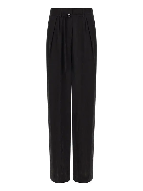 Dries Van Noten Peacha Trousers - Black