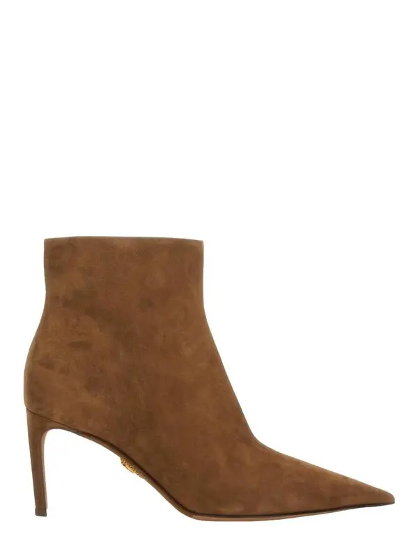 Dolce & Gabbana Devotion Leather Boot - Brown