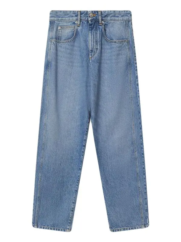Isabel Marant Étoile Oriane Denim Jeans - Multicolor