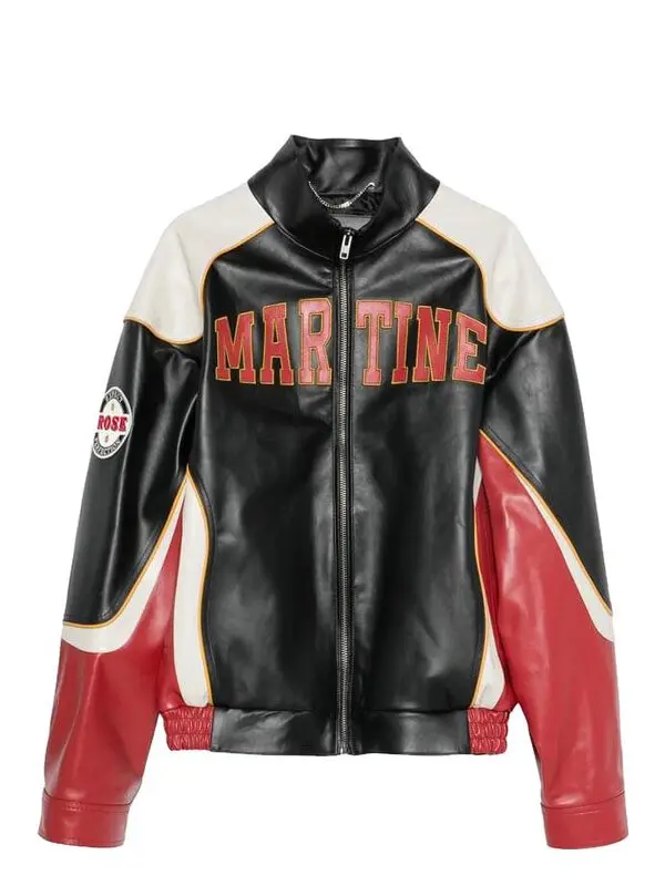 Martine Rose Jackets Leather Jackets - Black