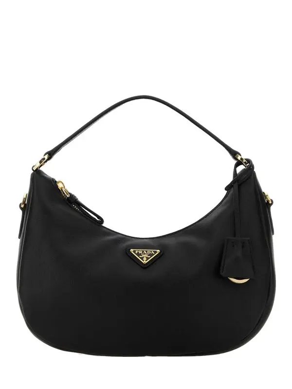 Prada Leather Handbag - Black
