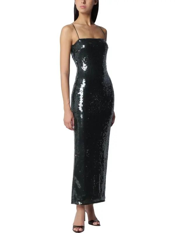 ROTATE BY BIRGER CHRISTENSEN Sequined Maxi Dress - Green