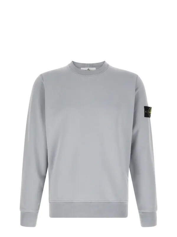 Stone Island Crew Neck Sweatshirt - Gray