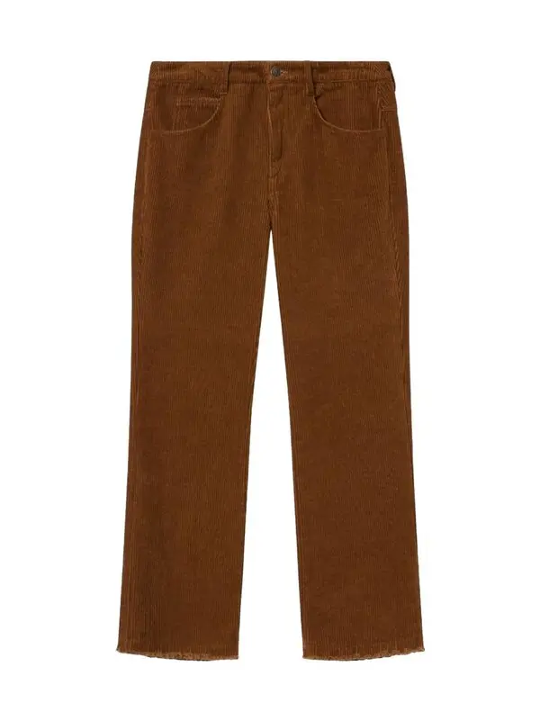 Isabel Marant Étoile Marant Ruthie Cotton And Blend Trousers - Multicolor