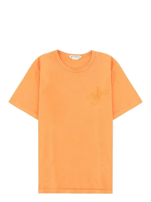 JW Anderson T-shirt With Logo - Orange
