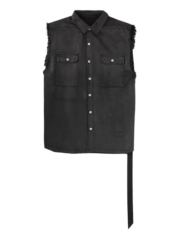 Rick Owens Sl Tommy Jumbo Jacket - Black