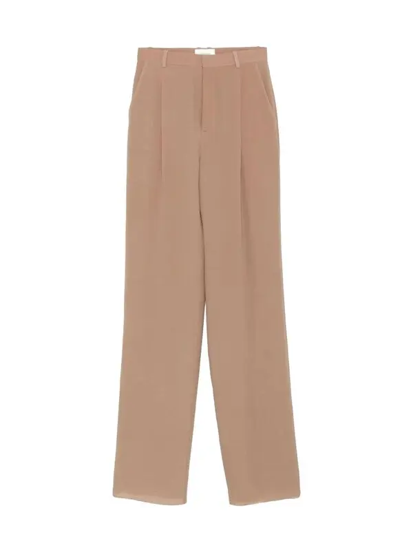 Saint Laurent Silk Pants - Multicolor